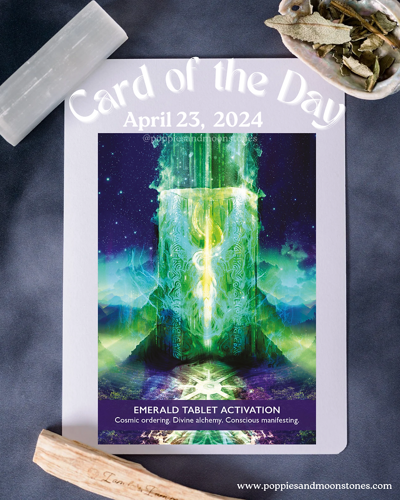 Card of the Day- April 23, 2024- Oracle Message