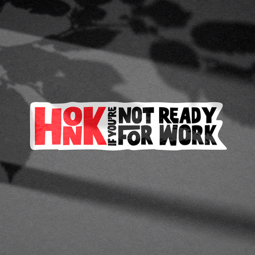 Honk Sticker | Teencee Graphics