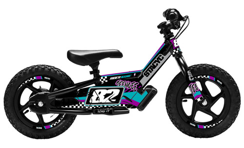 STACYC Full Kit | Demon - purple | Teencee Graphics