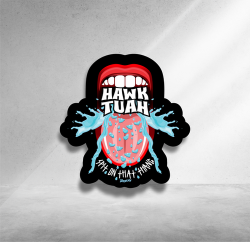 HAWK TUAH - Sticker | Teencee Graphics
