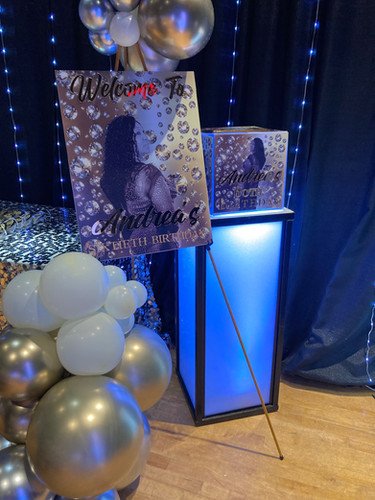 Welcome sign and card box bundle | Its The POPoff!