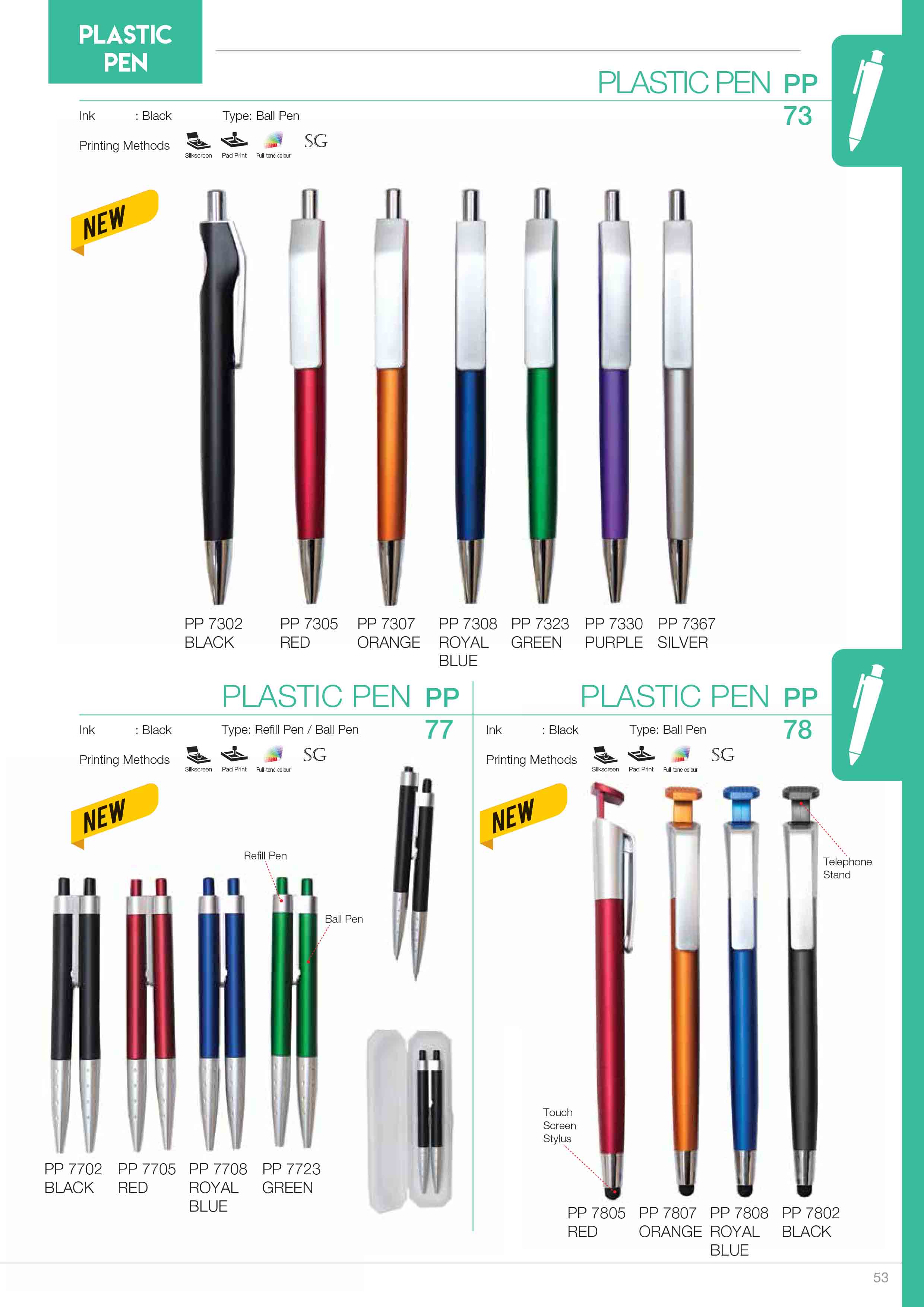 Pen Printing Singapore - Provision Print