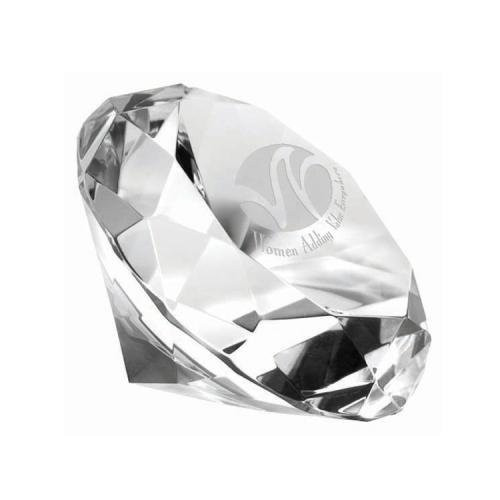 Glass Diamond Paperweight | My Site