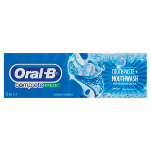 Oral-B Complete Fresh Peppermint Flavoured Toothpaste 75ml | Fastcart
