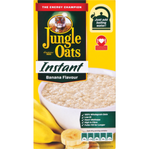 Jungle Oats Instant Banana Flavoured Porridge 750g | Fastcart
