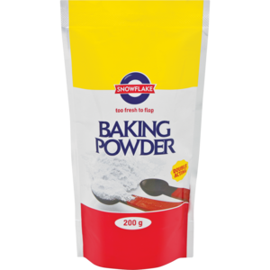 Snowflake Baking Powder Refill Pouch 200g | Fastcart