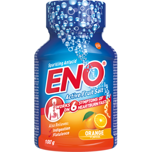 Eno Active Fruit Salt Orange Flavoured Anti-Acid Effervescent Tablets ...