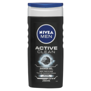 Nivea Men Active Clean Shower Gel 250ml | Fastcart