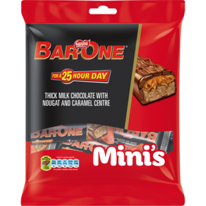 Nestle Mini's Bar One Chocolate Bars Pack 210g | Fastcart