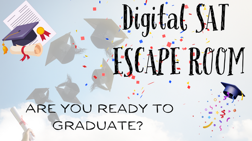 Digital SAT ESCAPE ROOM | Calico Junction Inc
