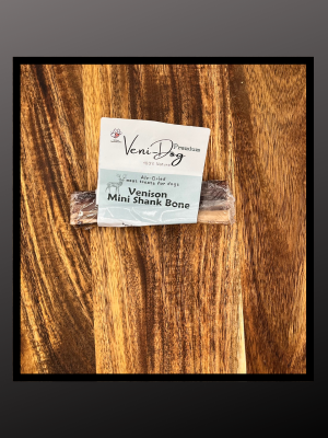 Venison Mini-Shank Bones (approx. 100g) | Veni Dog