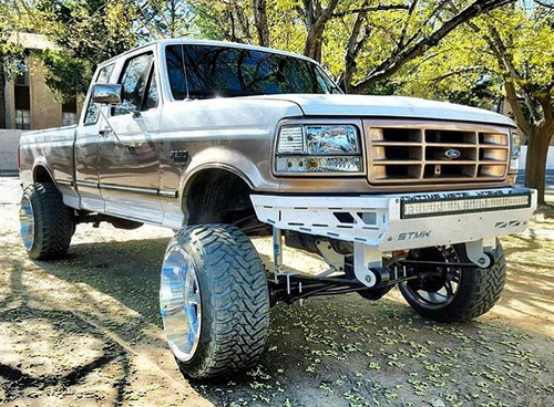 1992 - 1998 OBS Ford F250/F350 Front Bumper | ShowTime Metal Works