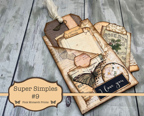 Super Simples 9 - Shabby Chic | Pink Monarch Prints