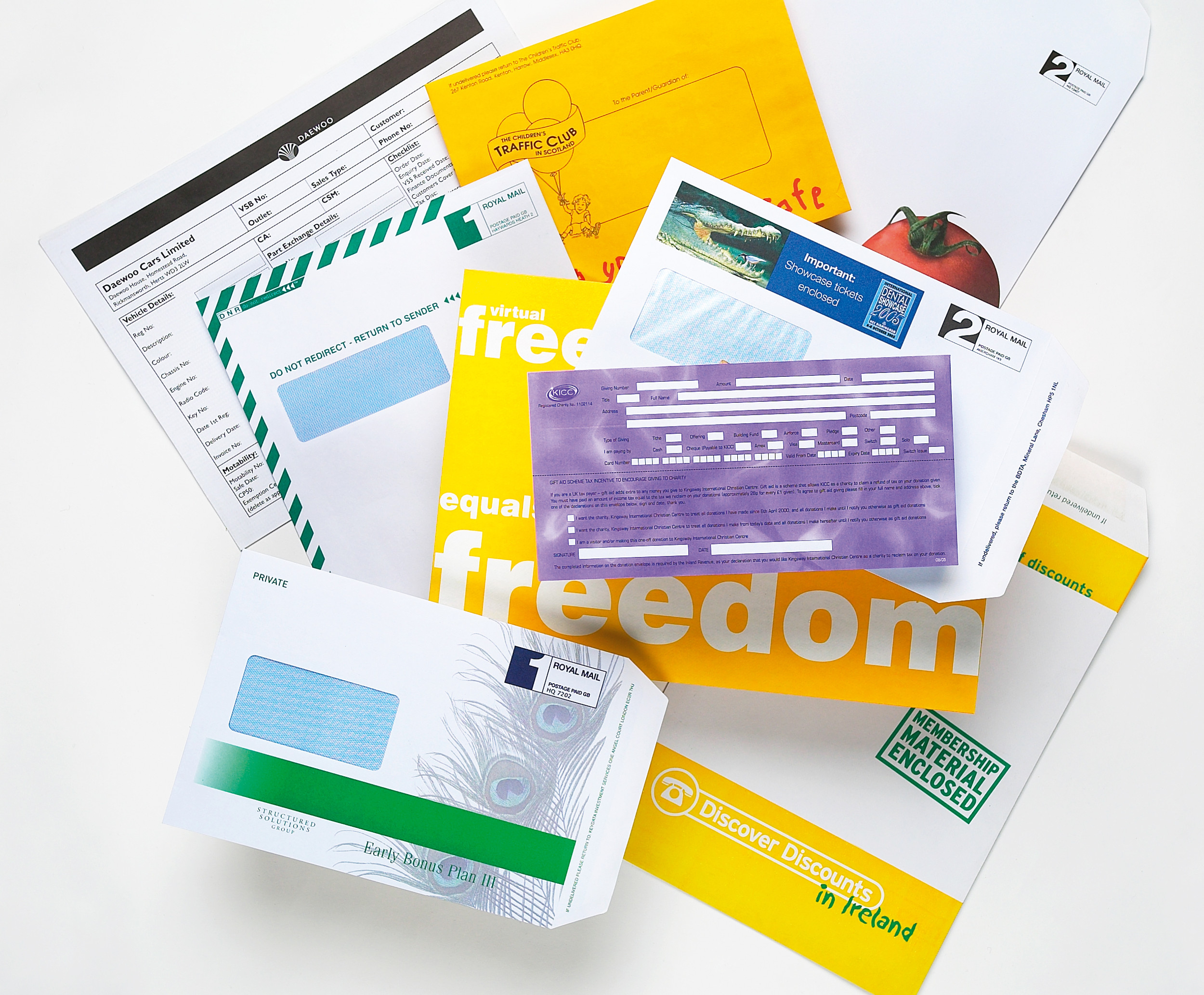 Printed Envelopes | West London Print