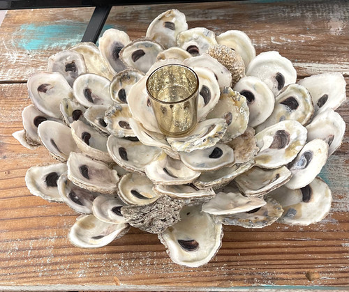 Coastal Bloom Candle Centerpiece | SunKissed Treasures