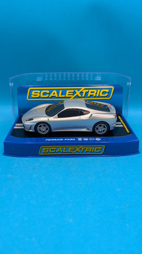 Scalextric C2874 Ferrari F430 "Silver" | Scalextricman