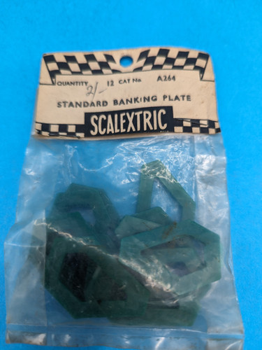 Scalextric A264 Standard Banking Plate, qty 12 in a packet | Scalextricman