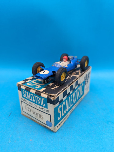Scalextric C82 Lotus Formula Junior in Blue | Scalextricman