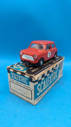Scalextric C76 Mini Cooper in Red | Scalextricman