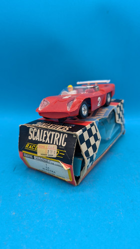Scalextric C4 Electra in Red | Scalextricman
