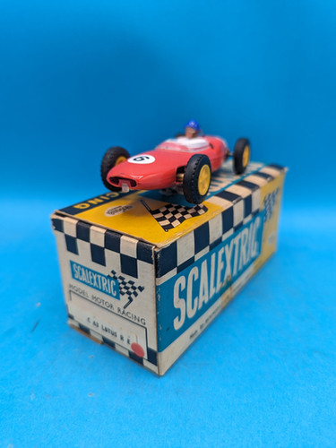 Scalextric C63 Lotus R E in Red | Scalextricman