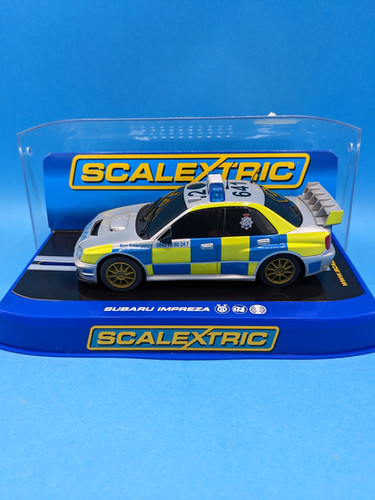 Scalextric C3068 Subaru Impreza 2006 Police car | Scalextricman
