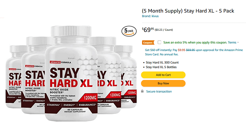 Stay Hard XL Review | Male Enhancement | Results, Side Effects, And ...