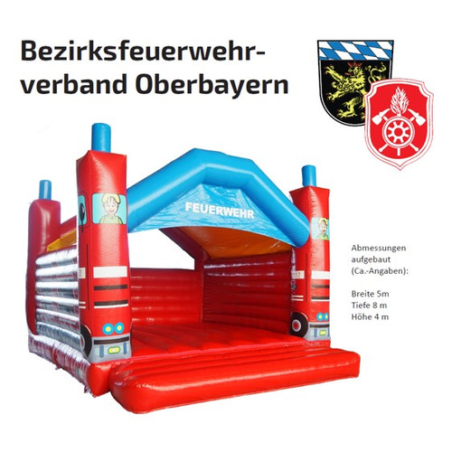 Hüpfburg des BFV Obb. beim KFV Mühldorf | KFV-Traunstein Shop