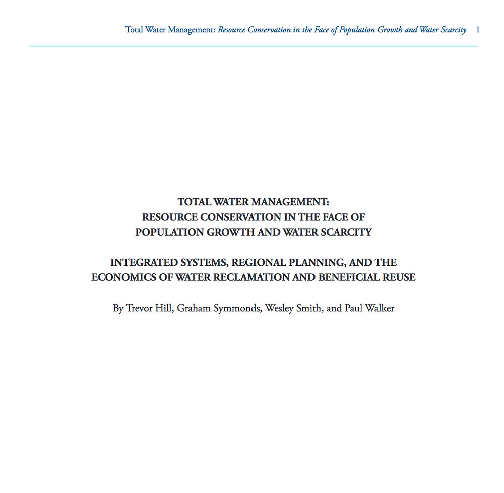 Total Water Management White Paper