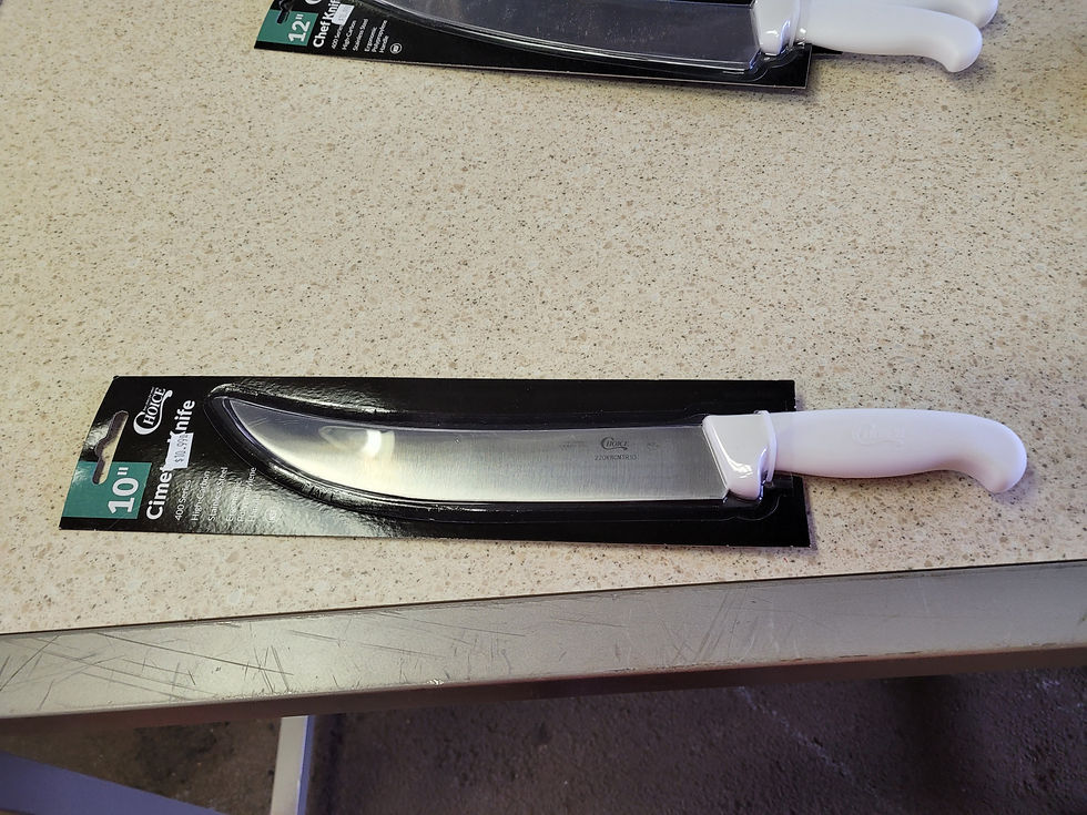 10" CIMETER KNIFE | new and used restaurant equipment/taunton/sbr ...