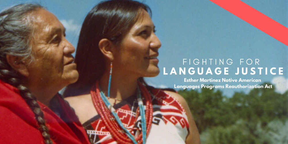 #LANGUAGEJUSTICE: Esther Martinez Native American Languages Program ...