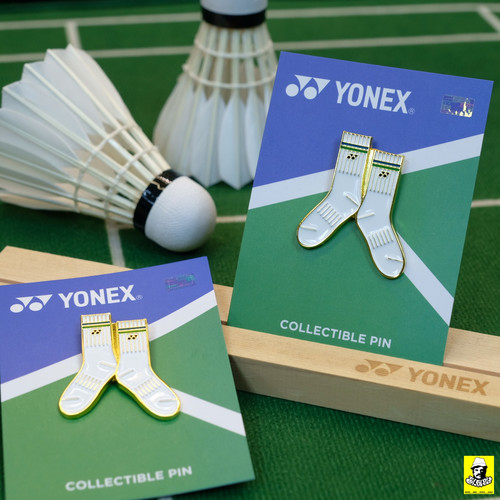Yonex Collectilbe Pin - Socks | Mister Keen Sports Goods Ltd