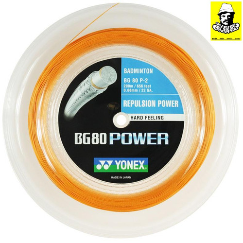 Yonex BG80 Power (200M) Badminton String | Mister Keen Sports Goods Ltd