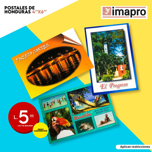 Postales de Honduras | Imapro Honduras