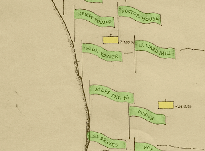 Bunkers in Jersey WN Kempt Tower