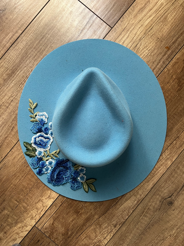 Cheyenne Baby Blue Rancher | Wesley James Co.