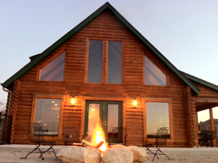 The Log Home | lighthouse