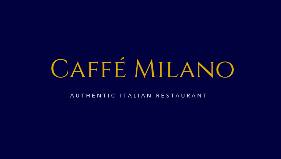 Caffé Milano | Authentic Italian Restaurant