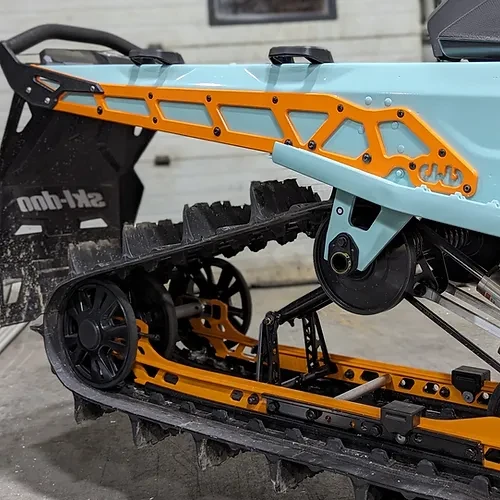 Backwoods BMP Gen5 154 Full Length Tunnel Rear Bumper | sledusa