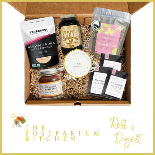 Rest + Digest Nourishment Box | thepostpartumkitchen