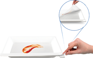 Peel Plate | Peelable Dinnerware™