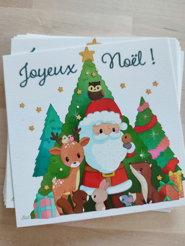 Carte Noël | Elen Lescoat