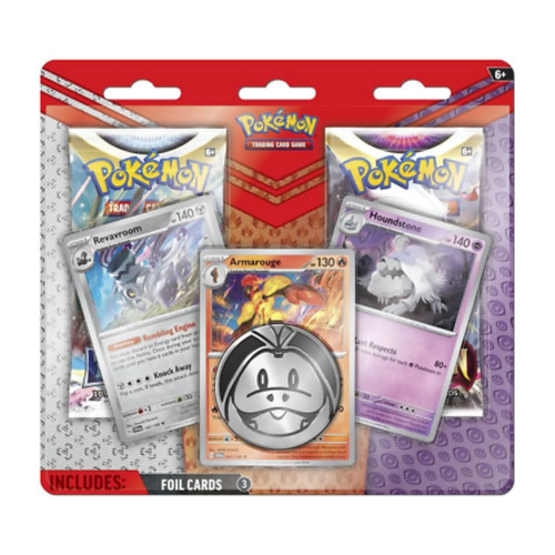 Pokemon TCG Enhanced Pokemon 2 Pack Blister Armarouge, Revavroom ...