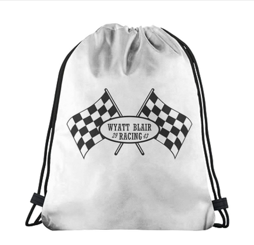 Wyatt Blair Racing drawstring bag (Coming Soon!) | Wyatt Blair