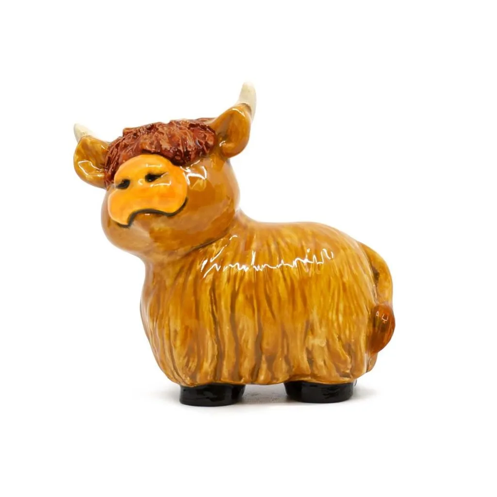 Highland Cow Figure | The Potting Shed