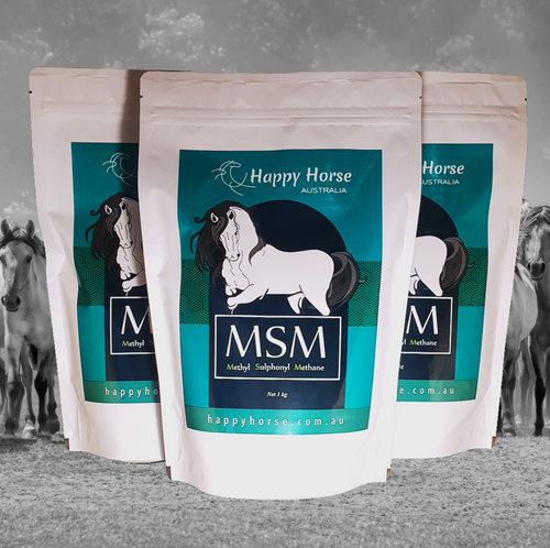 MSM Powder for Horses. Nutritional, Natural and Herbal Products