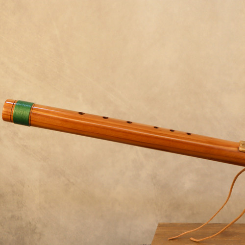 Native style Spirit Journey flute with earth element wrapping | mysite