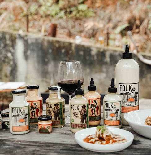 Pack 4 sauces Folk Bio | folk-kitchen