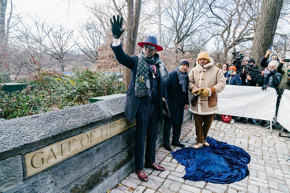 Members of the Exonerated 5 Unveil the New Gate of the Exonerated in ...
