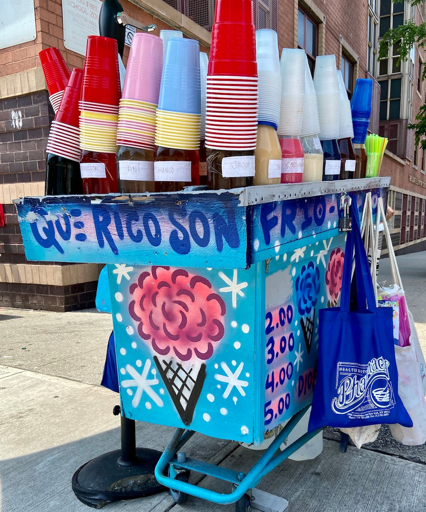 The most charming shaved ice cart in town is back with a fresh new look